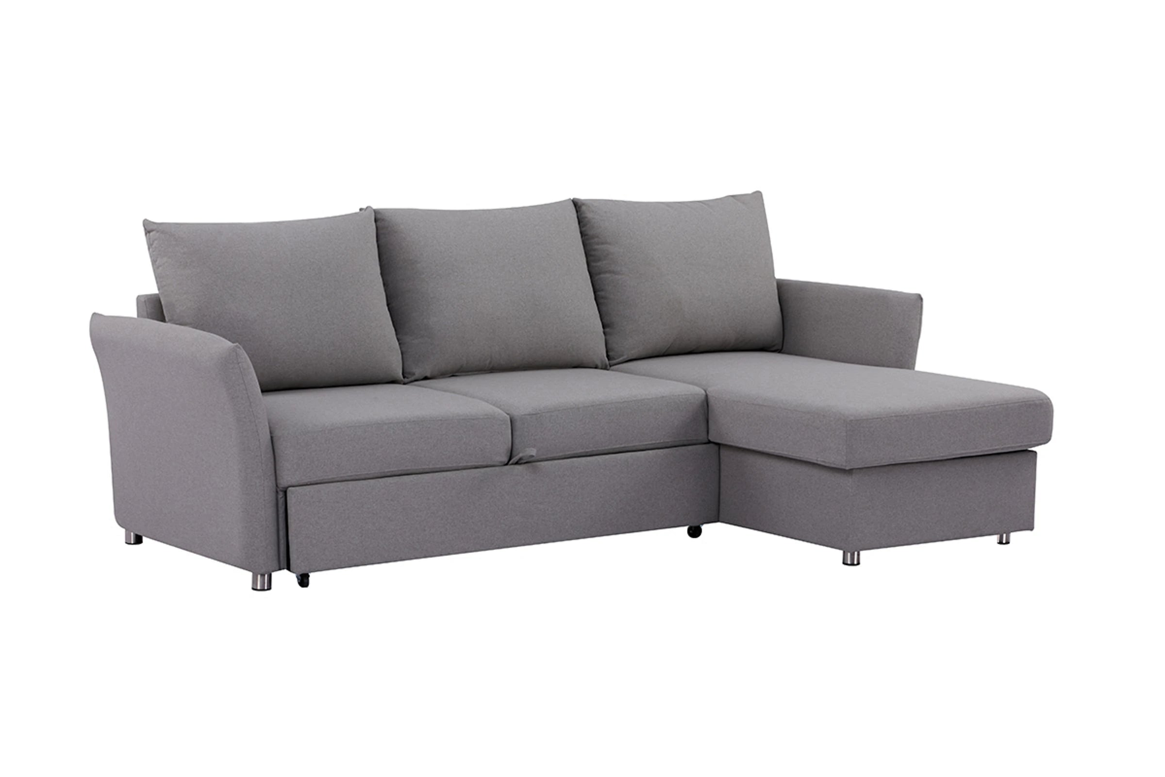 Brosa Austin Corner Sofa Bed with Reversible Storage Chaise – Lotza ...