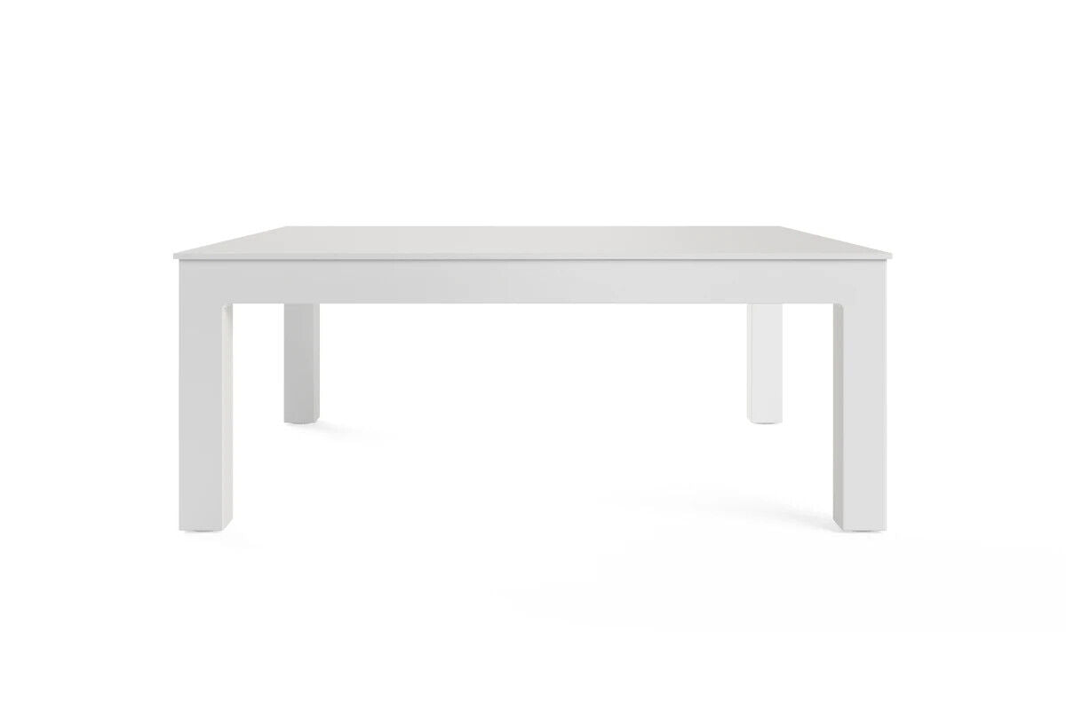 Brosa Malibu Outdoor Coffee Table (White Textured Aluminium) – Lotza ...