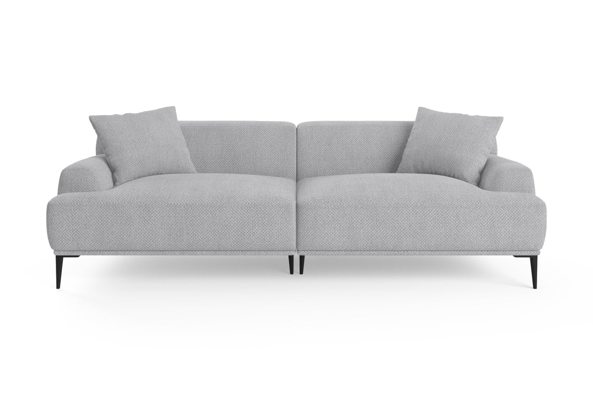 Brosa Seta 4 Seater Sofa (Gainsboro Grey) – Lotza Furniture